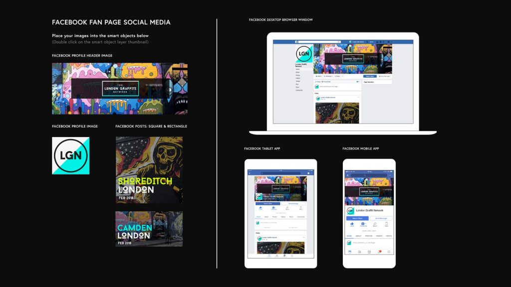 Facebook Social Media Design Kit for Photoshop 2018 – FREE Template ...