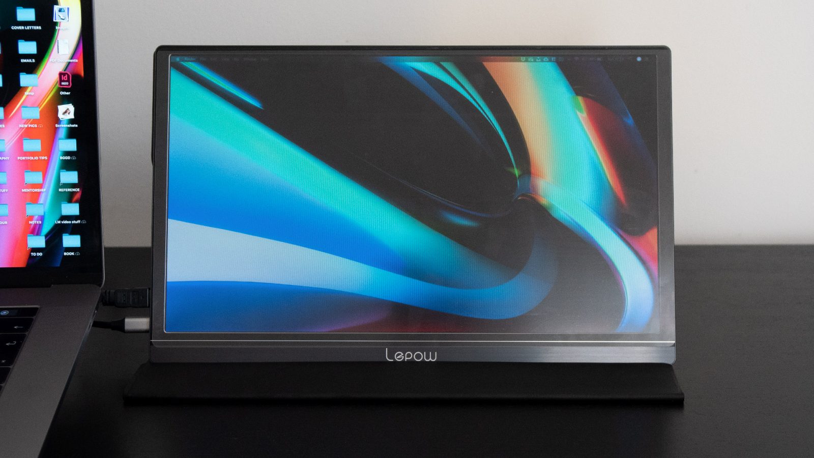 Lepow Portable Monitor – Product Review - Gareth David Studio Blog