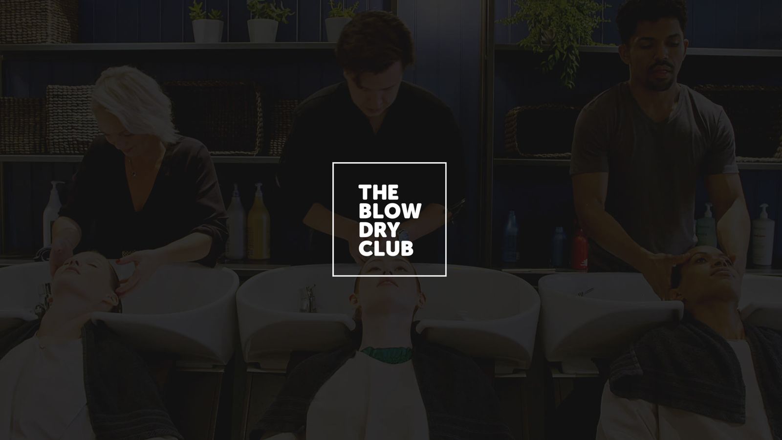 The Blow Dry Club - Brand Identity